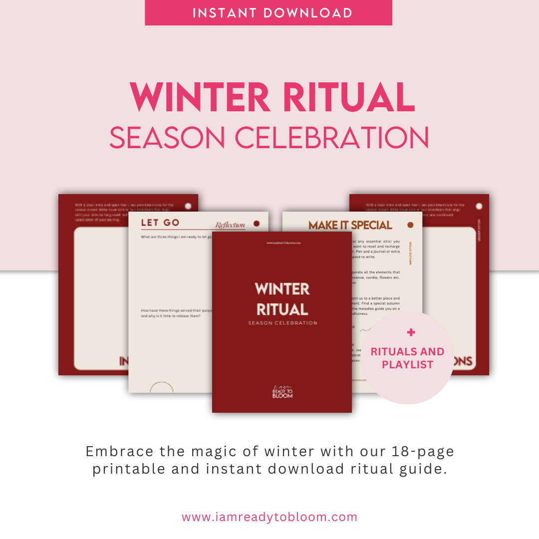 Winter Ritual - Printable/Digital – I am ready to bloom
